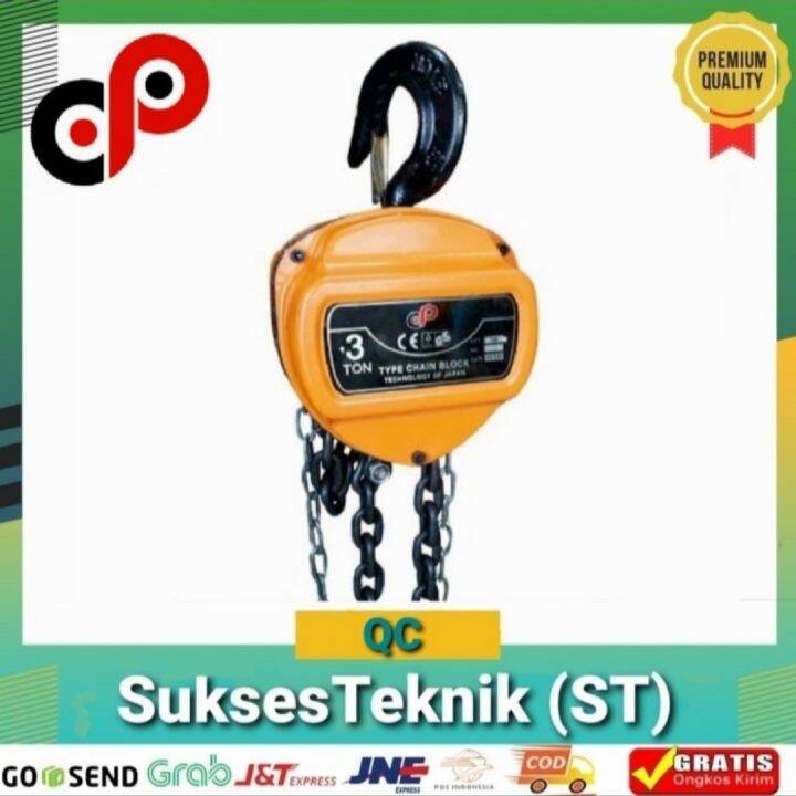 Chain Block / Takel Rantai Merk CP 3 Ton x 7 Meter | Lazada Indonesia