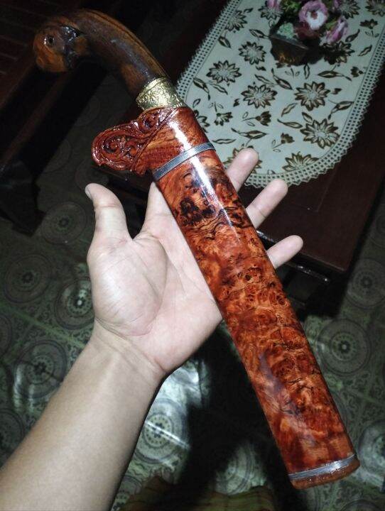 golok sisi model Bugis , panjang bila 25 cm besi dr HSS gergaji batu ...