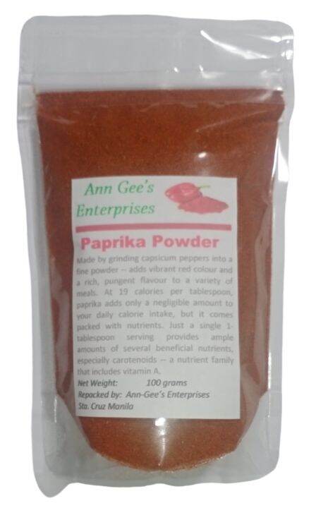 Paprika Powder 100 grams | Lazada PH