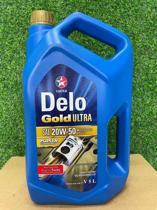 [ HÀNG CHÍNH HÃNG ] Dầu Nhớt Caltex Delo Gold Ultra SAE 20W-50 CI-4 ...