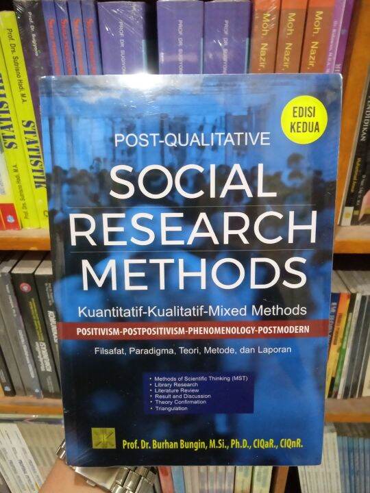 SOCIAL RESEARCH METHODS KUANTITATIF - KUALITATIF - MIXED METHODS | Lazada Indonesia