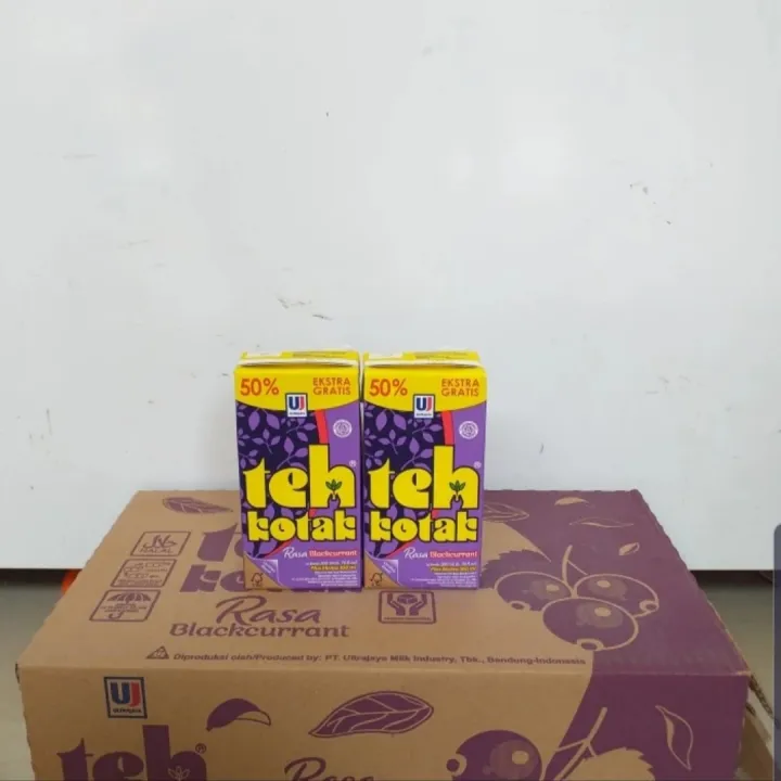 Teh Kotak Rasa Blackcurrant 300 ML 1 Dus | Lazada Indonesia