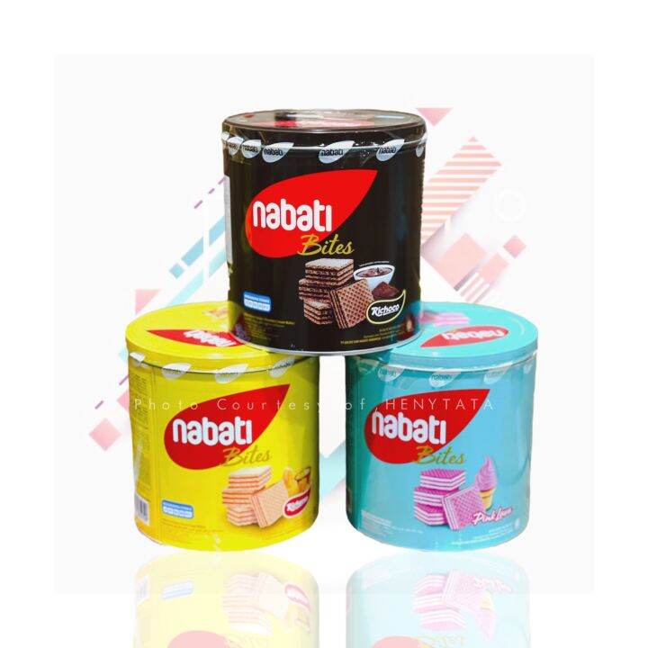 Wafer Nabati Kaleng 287 gram Waffer assorted Kue Kaleng Nabati Bites ...