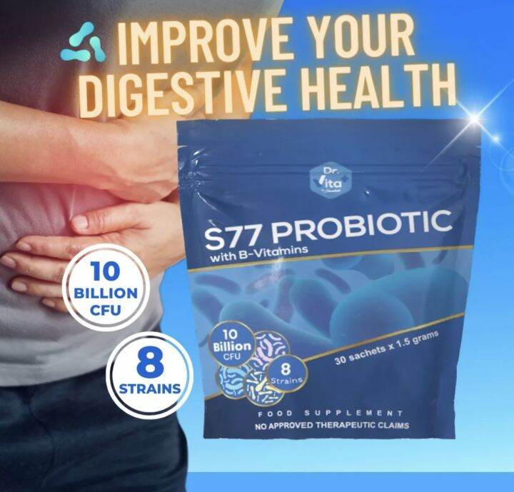 Dr. Vita S77 Probiotic with B vitamins 30 Sachets | Lazada PH