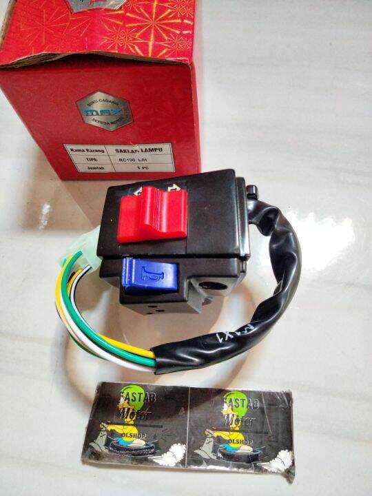 holder saklar kiri Suzuki rc rc 100 rc100 bravo | Lazada Indonesia