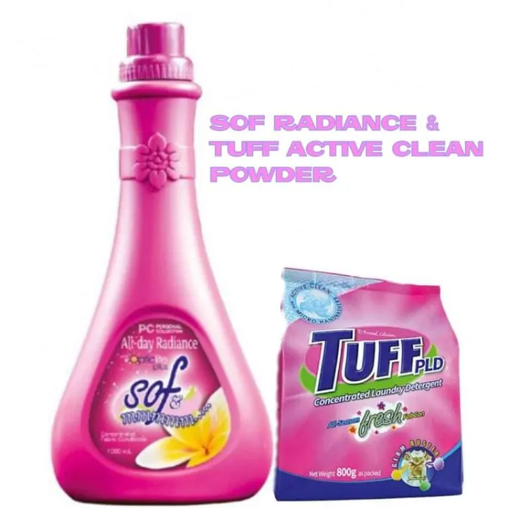 PC SOF RADIANCE TUFF ACTIVE CLEAN POWDER SET | Lazada PH