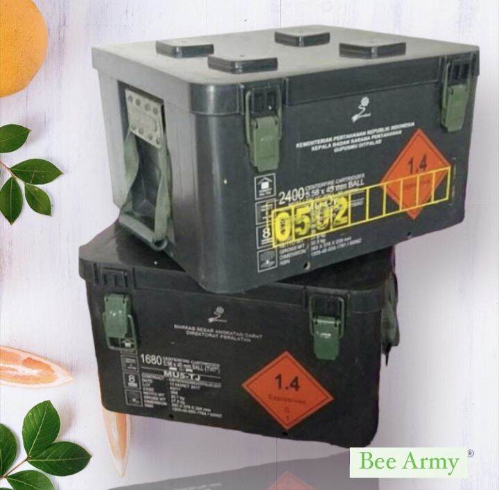 Promo box peluru box polisi box militer tebal dan kokoh | Lazada Indonesia