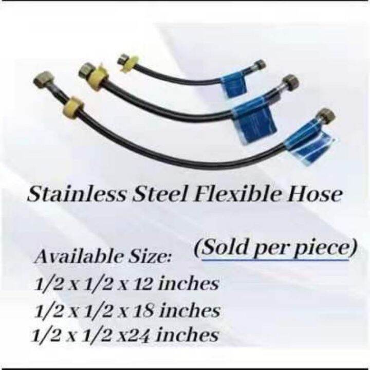 Excel stainless steel 304 with brass flexible hose s/s Heavy-duty ...