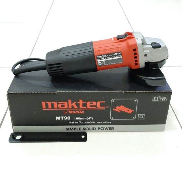 Mesin Gerinda Maktec MT90 4" 100mm by Makita Switch samping | Lazada Indonesia