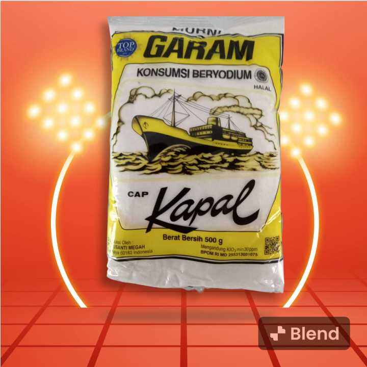 Garam cap kapal api 500 gr | Lazada Indonesia