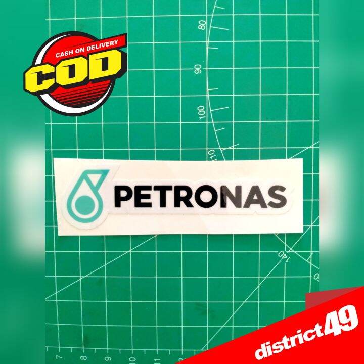 Sticker print and cut Petronas - Stiker print and cut laminasi tahan n ...