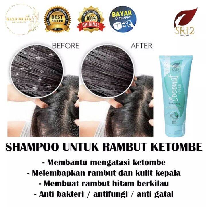 COCONUT FRESH SHAMPOO SR12 / SAMPO KELAPA / SHAMPO ANTI DANDRUFF ...