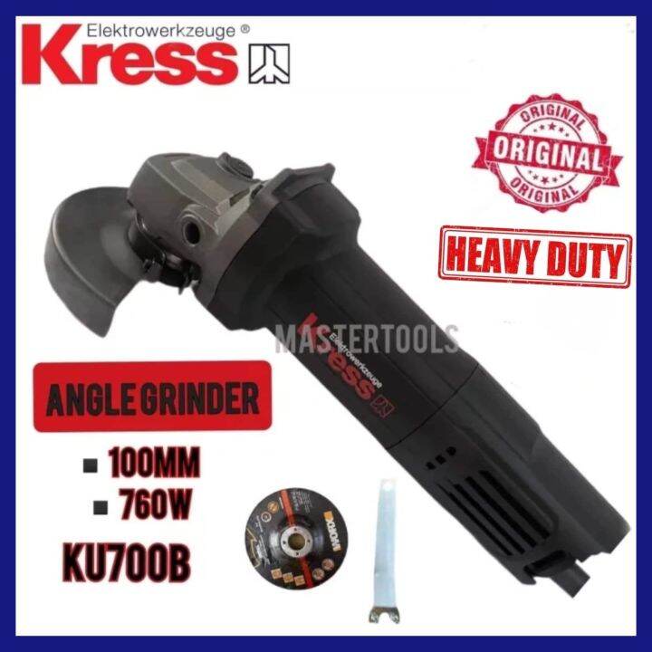 Kress Angle Grinder 760W KU700B | Lazada PH