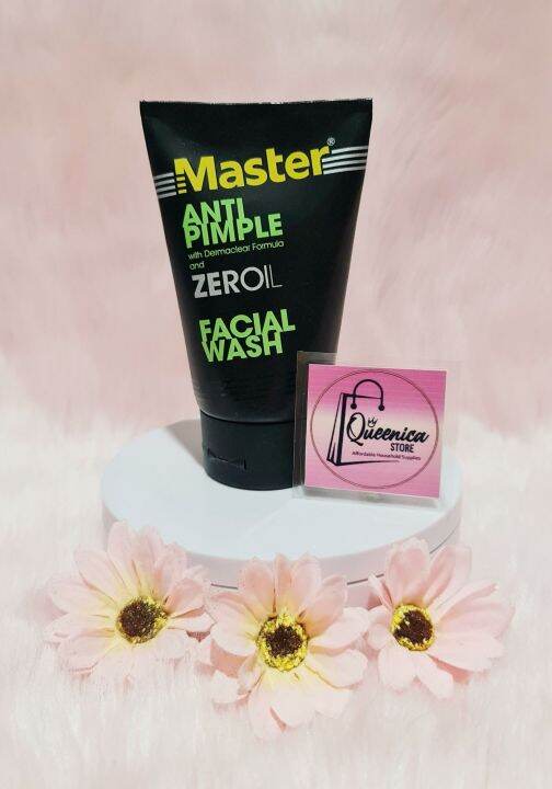 Master Facial Wash Anti Pimple 100g w/ Dermaclear Formula | Lazada PH