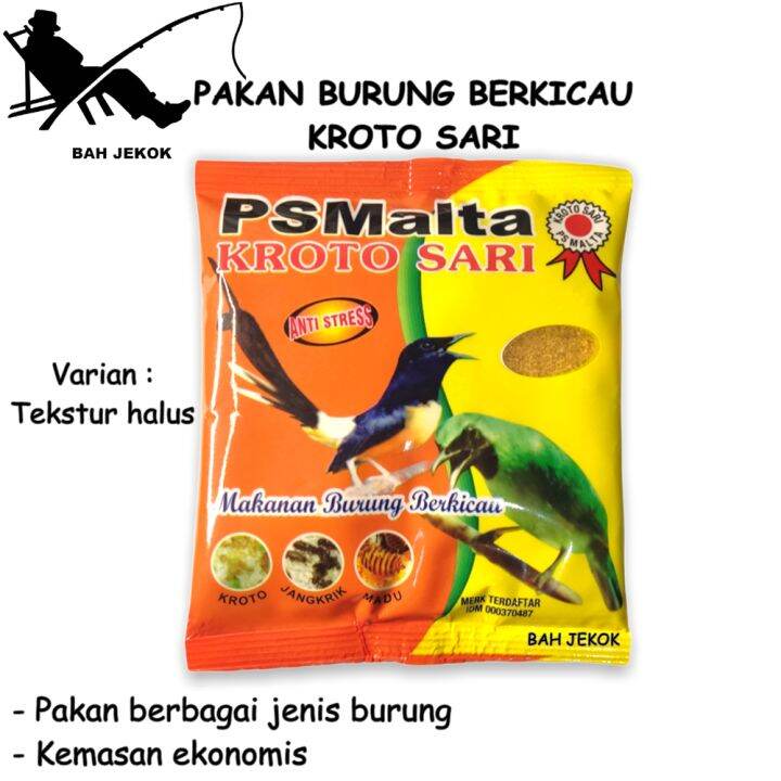 Pakan burung Kroto Sari halus PS malta untuk semua jenis burung ...