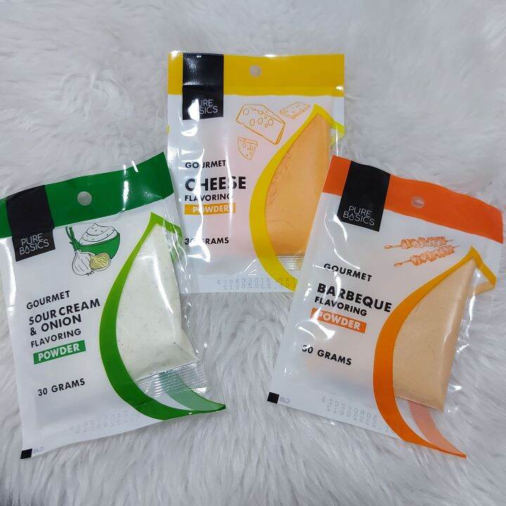 Pure Basics Cheese/Barbecue/Sour Cream Powder 30g | Lazada PH