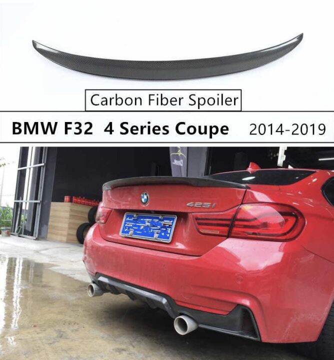 BMW F32 4 series M4 M sport performance rear boot trunk carbon fiber ...