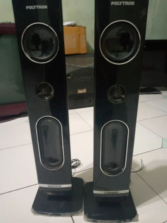 speker tower Polytron | Lazada Indonesia