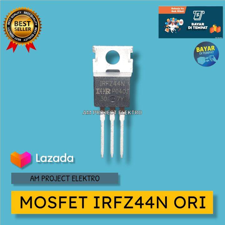 MOSFET IRFZ44N IRF Z44N BAGUS MOSFET N CHANNEL TO-220 | Lazada Indonesia