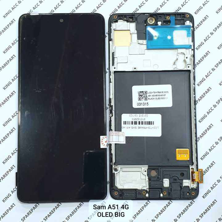 LCD TOUCHSCREEN SAMSUNG GALAXY A51 A515 A515F BLACK OLED ORIGINAL | Lazada Indonesia