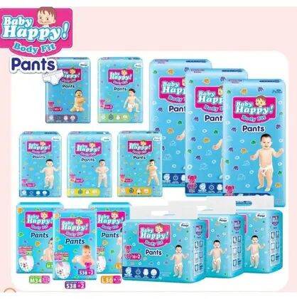 Pampers baby happy baby fit Pants M20, L20, XXL18 | Lazada Indonesia