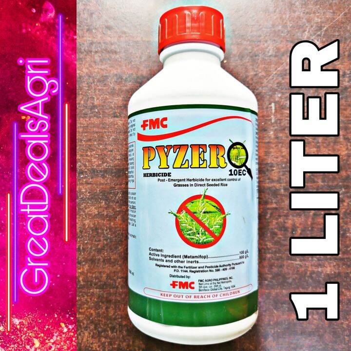 PYZERO 10EC METAMIFOP POST-EMERGENT HERBICIDE (1 LITER) BY FMC | Lazada PH