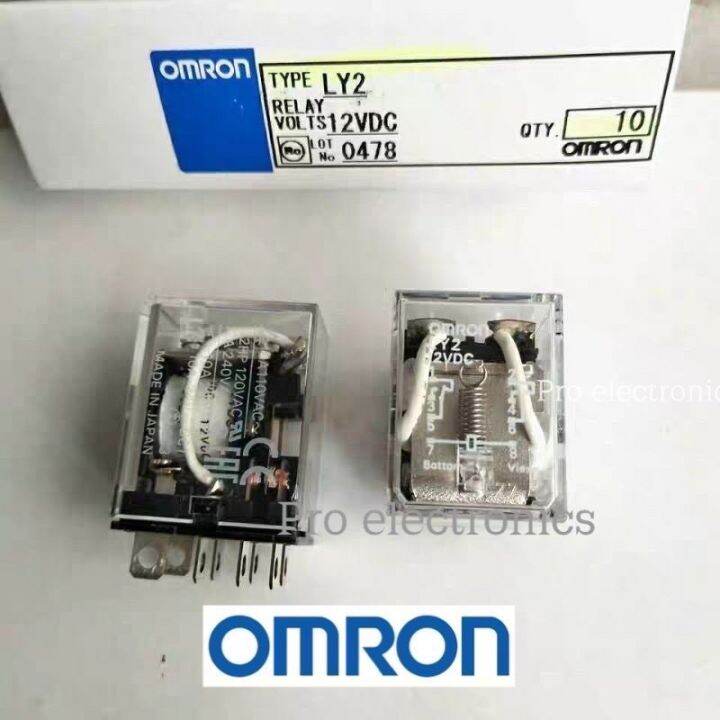 LY2 RELAY 12VDC , 24VDC,110V, 220VAC Socket ใหม่ พร้อมส่ง | Lazada.co.th