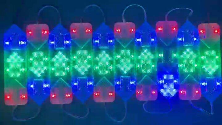 Lampu LED 3 Panah RGB Strobo 12 Volt 24 Volt / LED 3 Mata Panah Strobo 12V 24V | Lazada Indonesia