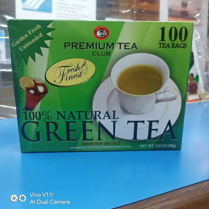 Premium Green Tea from Sri Lanka 100pcs Original | Lazada PH