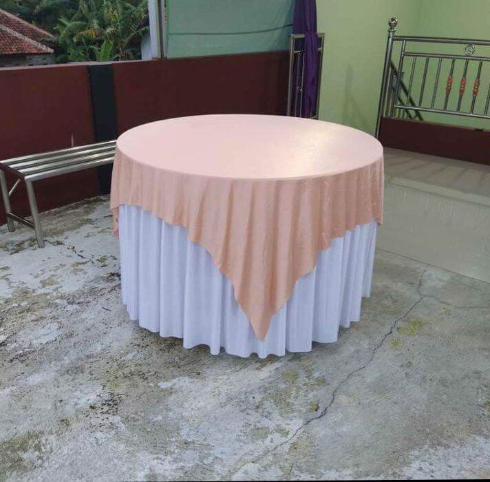 cover meja bulat ukuran D.120 T.75 | Lazada Indonesia