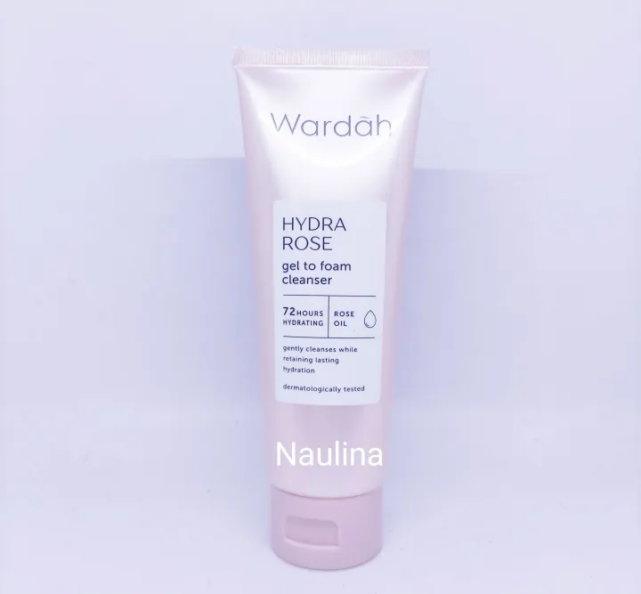 Wardah Hydra Rose Gel To Foam Cleanser 100 ml / Sabun Pencuci muka ...