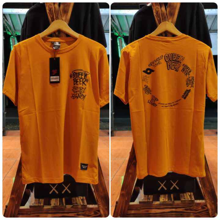 Baju distro murah kaos queenbeer oren keren kekinian cocok dipakai ... Baju distro murah kaos queenbeer oren keren kekinian cocok dipakai ...