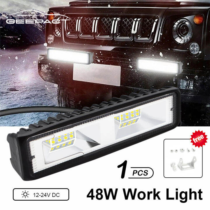 Geepact 2 Buah Lampu Sorot LED Mobil 16 Geepact 2 Buah Lampu Sorot LED Mobil 16