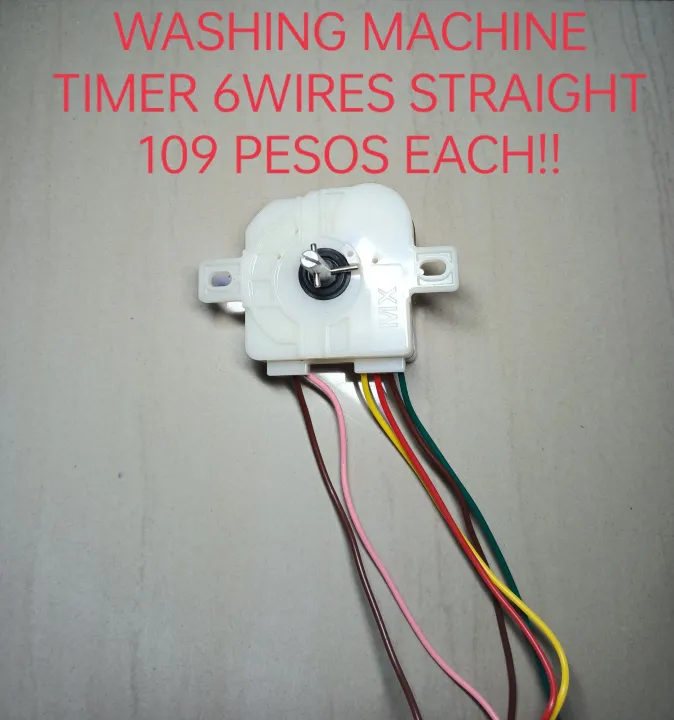 washing machine timer 6 wire /washing machine timer 6 wire straight ...
