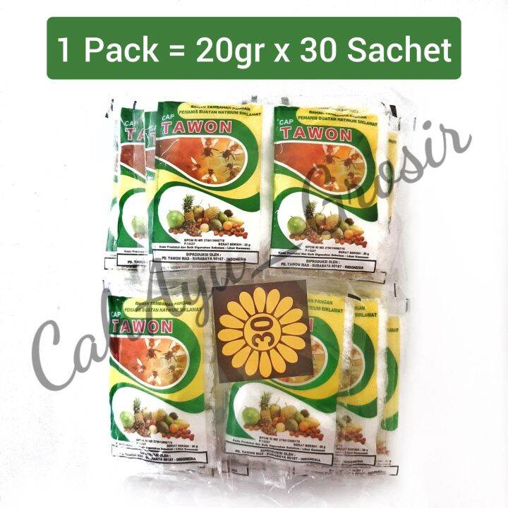 Sari Manis cap Tawon 20gr (1 Pack = isi 30) / Renteng 4.5gr (1 Pack ...