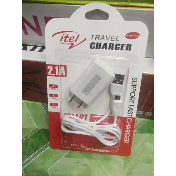 itel 2.1A fast charging micro charger | Lazada PH