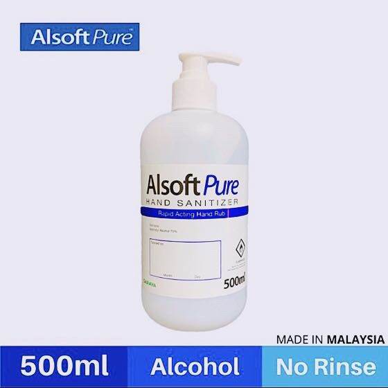 New Alsoft Pure Hand Sanitizer Ready Stock! | Lazada