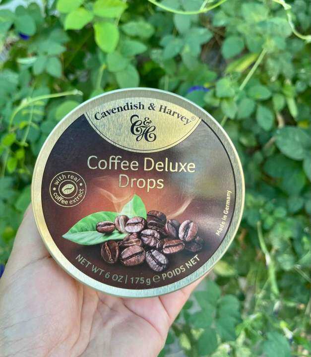 cavendish & harvey coffee deluxe drops / mixed fruit drops Candy 175g ...