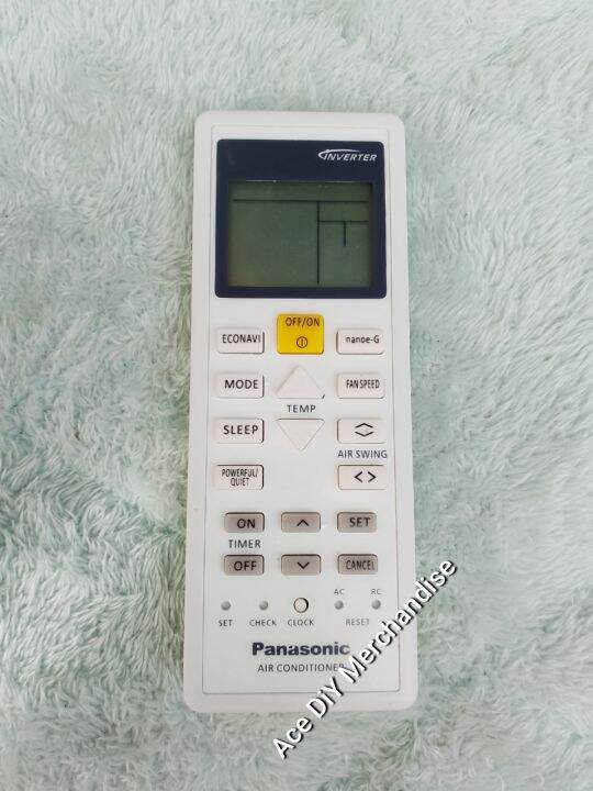 Panasonic Split type Inverter Remote | Lazada PH