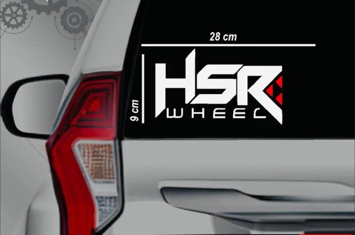Sticker Cutting Mobil HSR Wheel | Lazada Indonesia