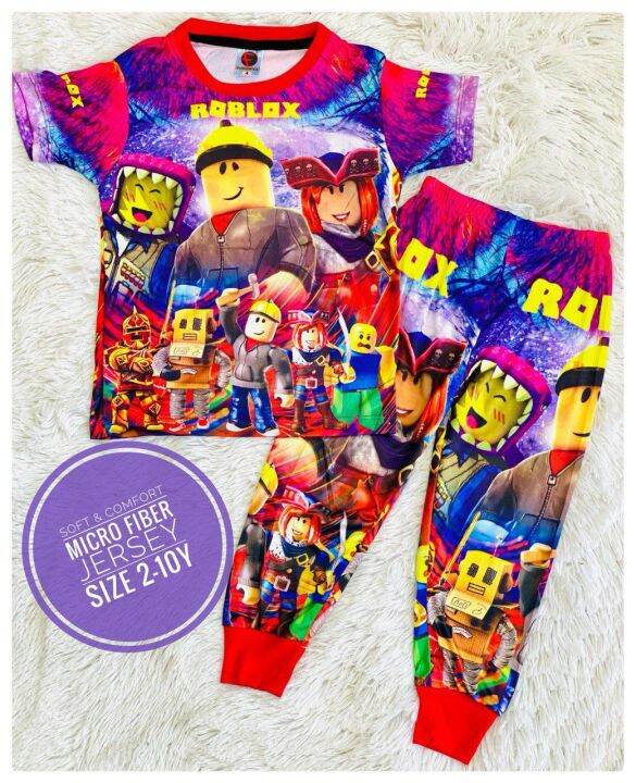 Pyjamas Jersy Roblox | Lazada