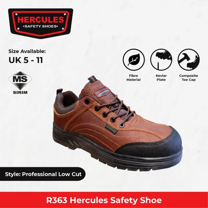 Safety Shoes Hercules R363 Low Cut (FS163)Kasut Keselamatan | Lazada