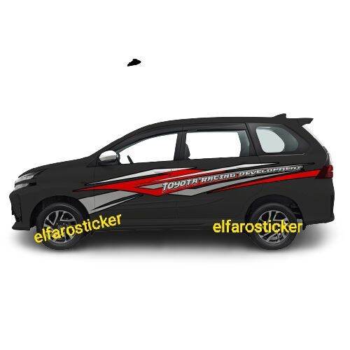 Stiker sticker mobil Avanza Xenia cutting sticker avanza xenia terbaru ...
