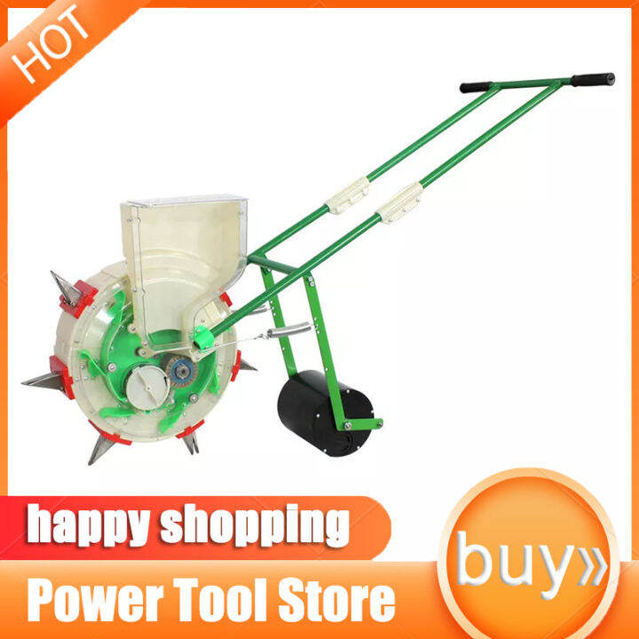 【7 Beaks/14 Beaks】 Hand Push Corn Seeder Wheel Rolling Corn Peanut Soy ...