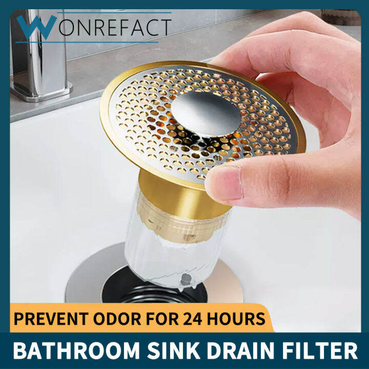 Universal Wash Hand Basin Drainage Filter Bathroom Sink Hair Catcher ...