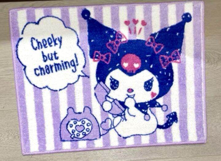 Japan Imported Sanrio Kuromi Carpet Rug Floor Mat | Lazada