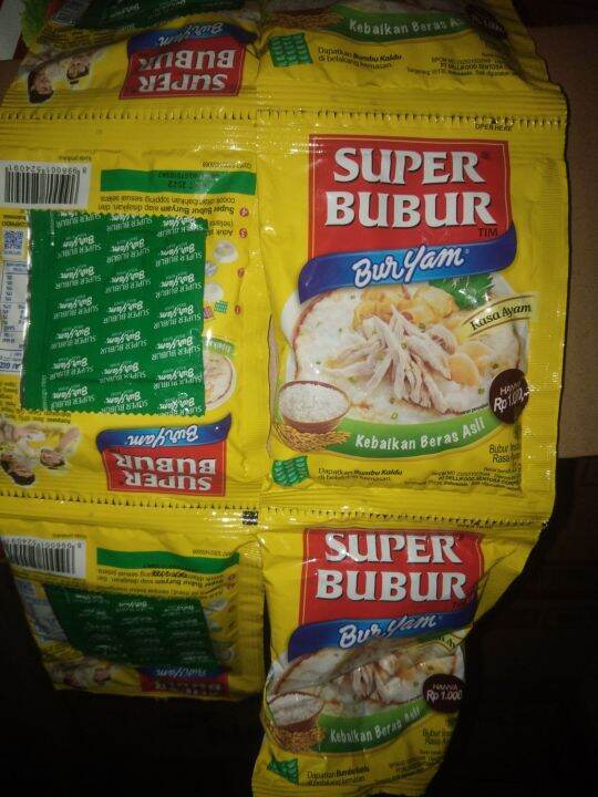 super bubur Buryam 1 renceng 10 bungkus | Lazada Indonesia
