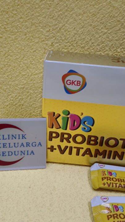 GKB Kids Probiotic + Vit C 30 Sachets GKBPC02 GKBIO 益生菌和维生素C 儿童 Kanak ...