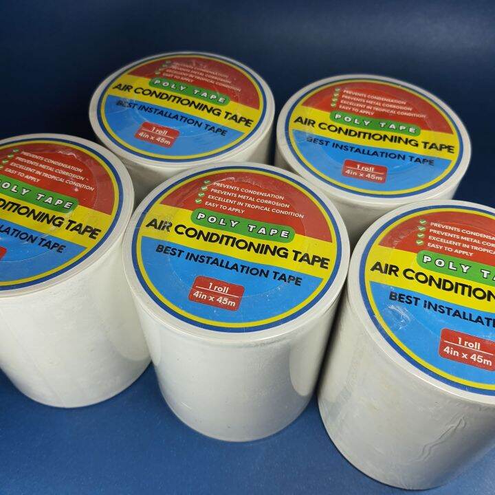 1 BOX (36 pcs) AIRCON TAPE Polytape POLYETHYLENE BEST TAPE | Lazada PH