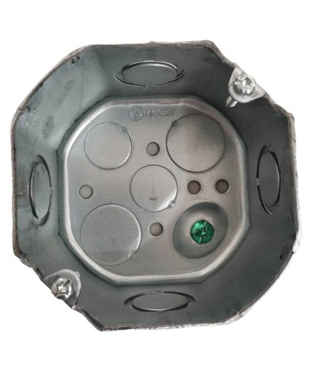MC Gill 1/2-3/4 Concentric KO Junction Box (Octagonal Box) Ga.16 ...